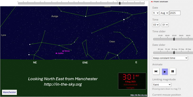 SkyWatch Manchester - Double Orb UAP (solved- Venus & Jupiter) | Metabunk