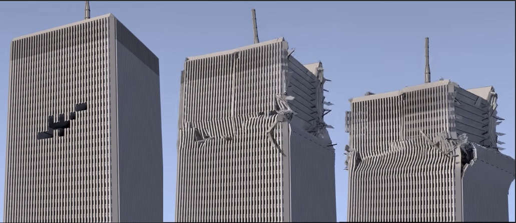 A virtual model illustrating some aspects of the collapse of the WTC ...