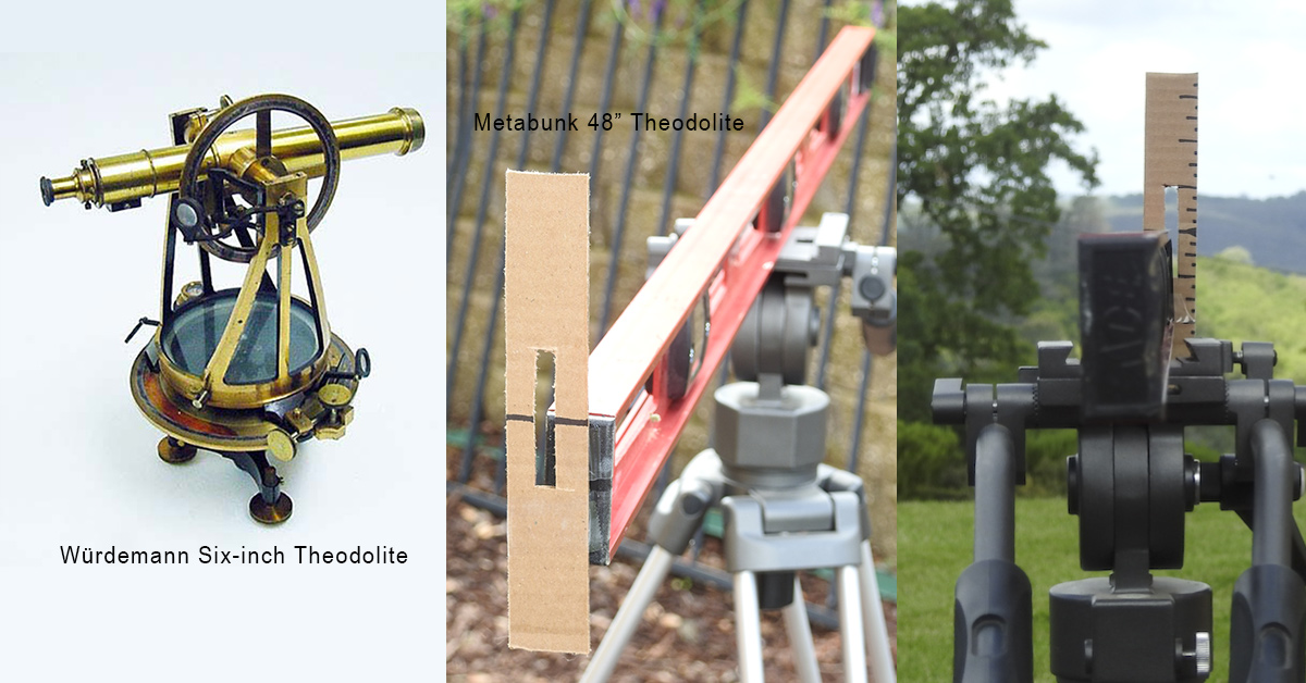 A DIY Theodolite for Measuring the Dip of the Horizon | Metabunk