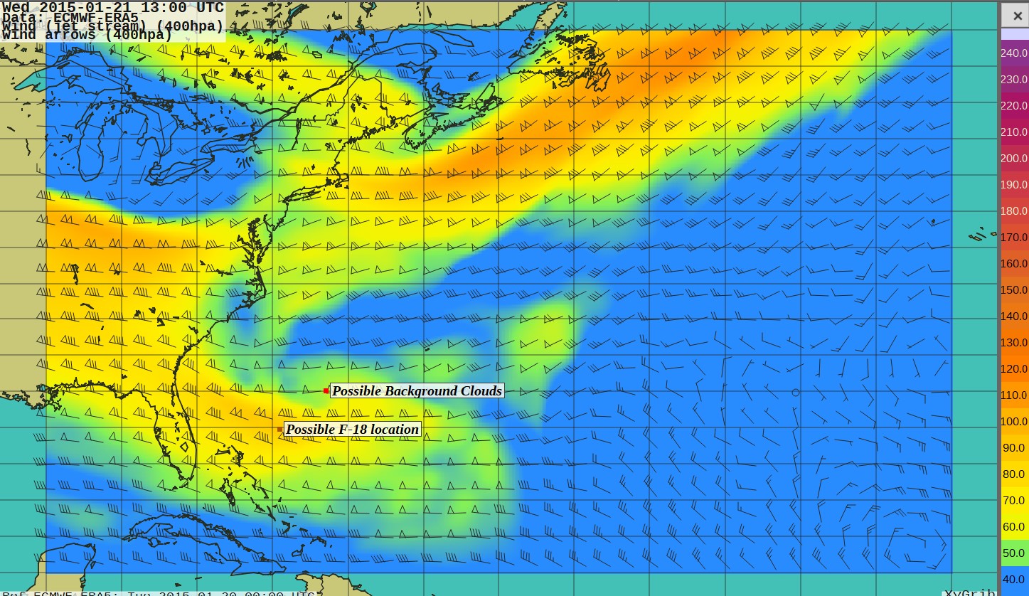 Meteorological data to help in understanding Gimbal and GoFast (January ...