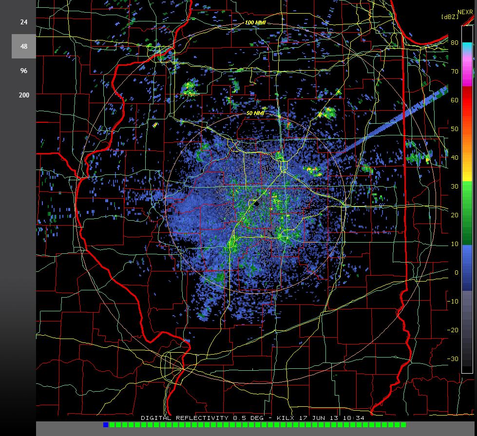 Debunked: Radar anomalies and severe weather | Metabunk