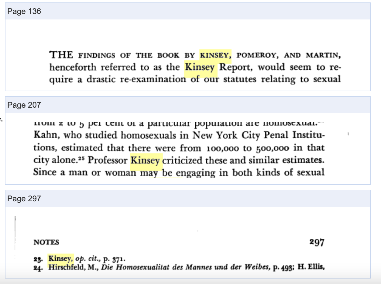 Need Debunking: Alfred Kinsey claims that child sex abuse is harmless ...