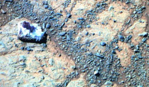 Jelly Doughnut On Mars Surface