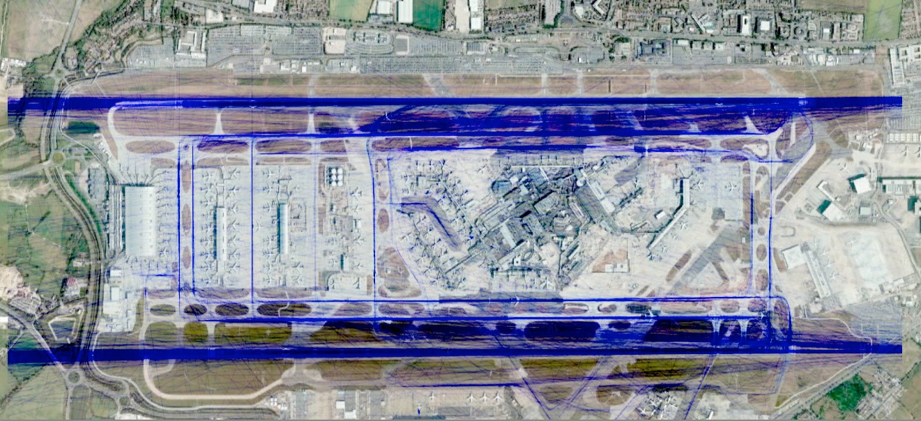 Contrail Science Interactive Flights Map (beta) | Metabunk