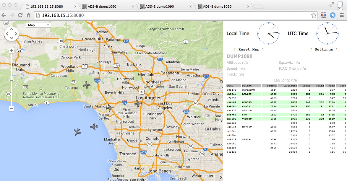 Build your own ADS-B Ground Station! For free premium FlightAware or ...