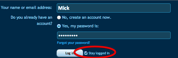 How to avoid getting logged out all the time | Metabunk How to avoid getting logged out all the time | Metabunk