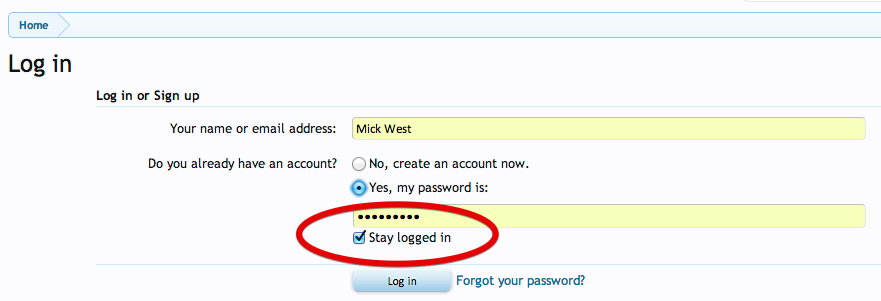 How to avoid getting logged out all the time | Metabunk How to avoid getting logged out all the time | Metabunk